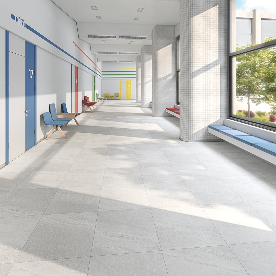 Lambda Blanco Slip Resistant | Concrete | Integra Surfaces Australia