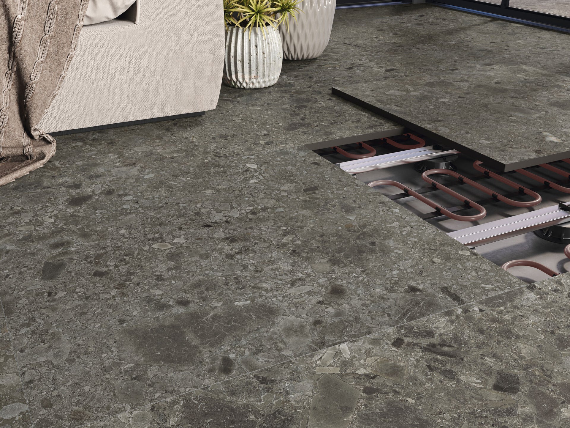 Hannover Black 20mm | Concrete | Integra Surfaces Australia
